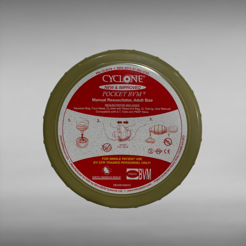 CYCLONE POCKET BVM - Response Ready Medical