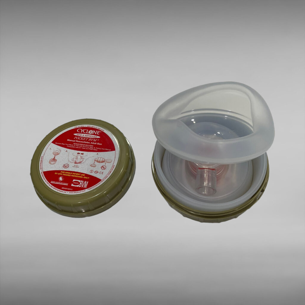 CYCLONE POCKET BVM - Response Ready Medical