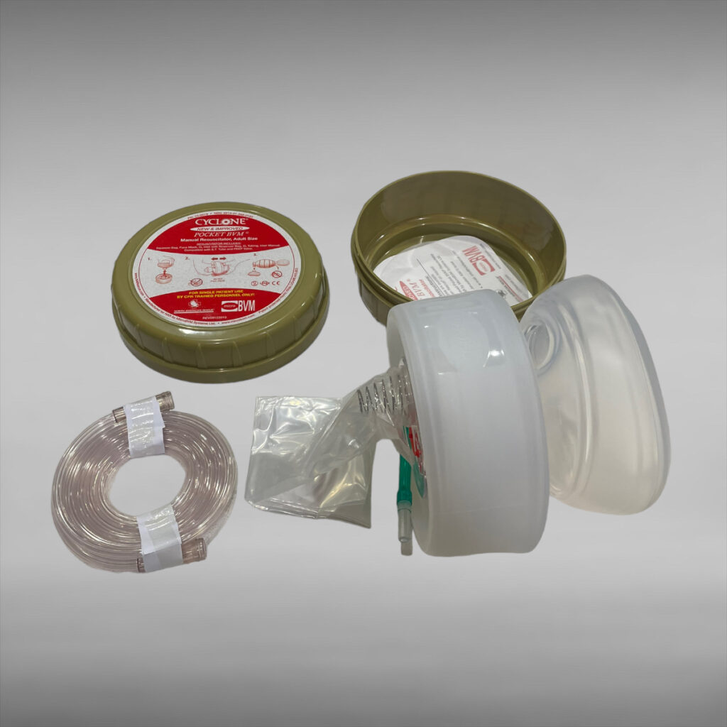 CYCLONE POCKET BVM - Response Ready Medical